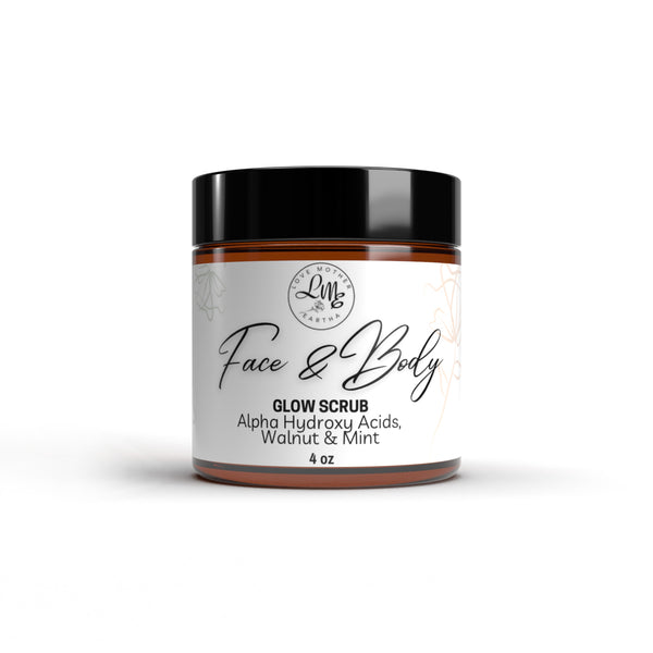 Face & Body Glow Scrub – Love Mother EarthA